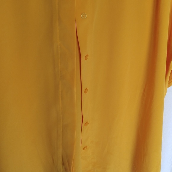 Affinity | Tops | Affinity By Margo Golden Yellow Blouse | Poshmark